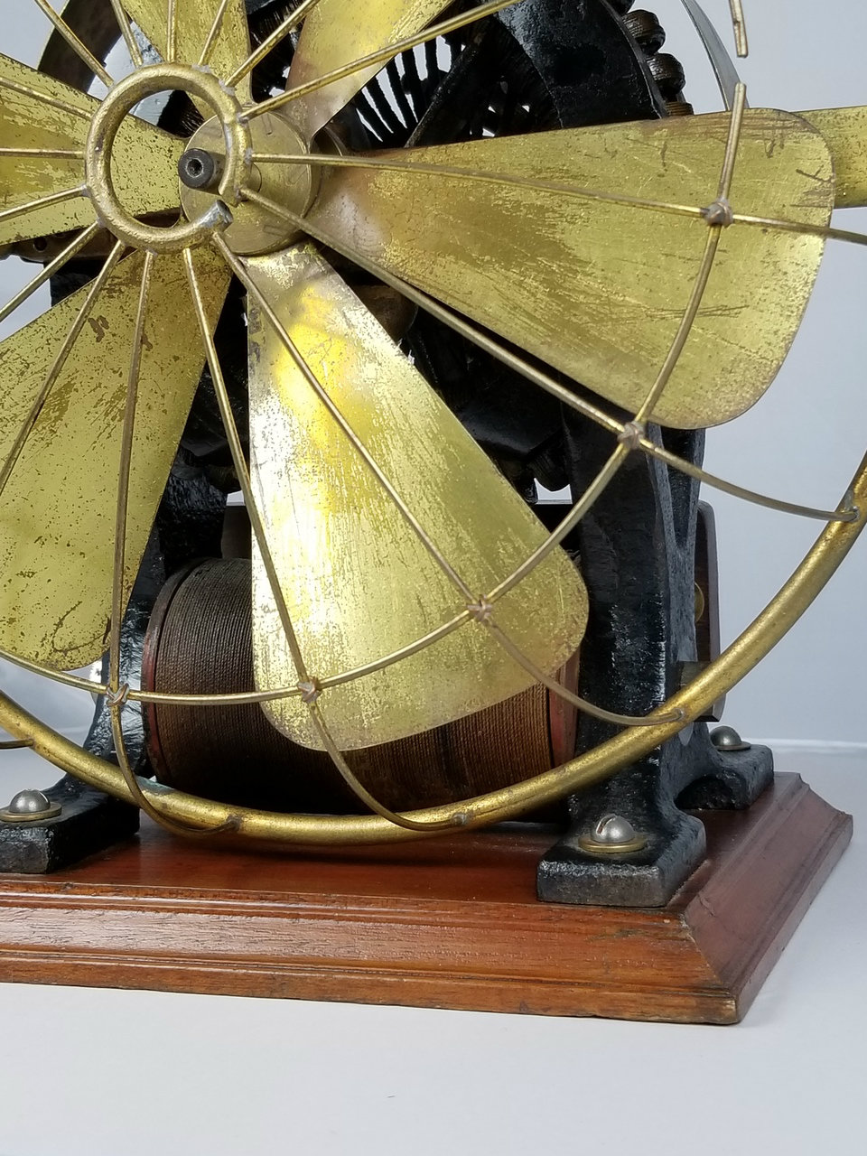 1891 Edison Slow Motor fan - Antique Fan Supply Co