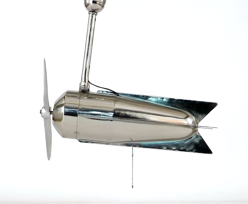 Stunning Kennedy Torpedo Airplane Fan - Antique Fan Supply Co