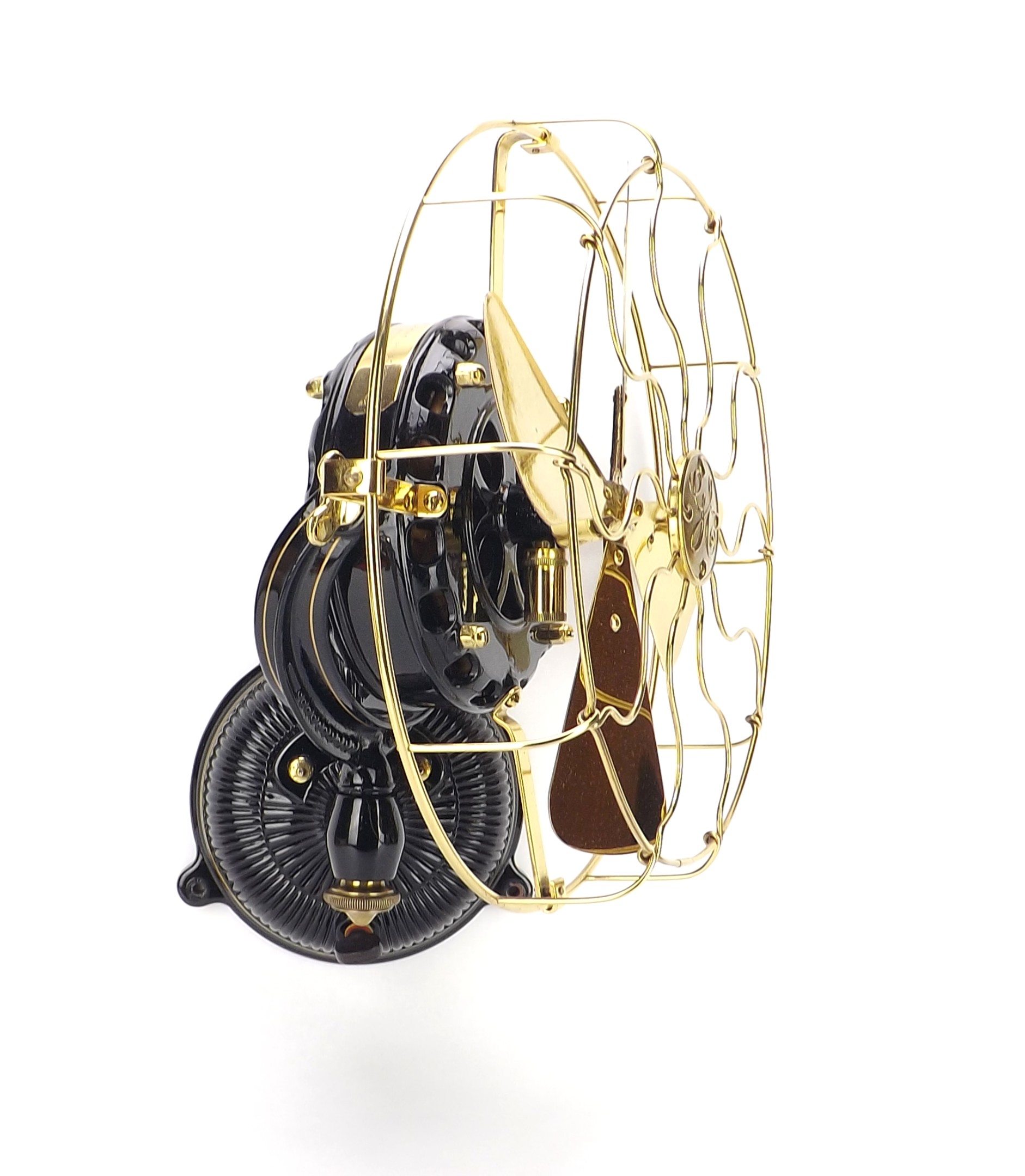 Professionally Restored Rare 1903 12" Wall Mounted GE Pancake Fan ...