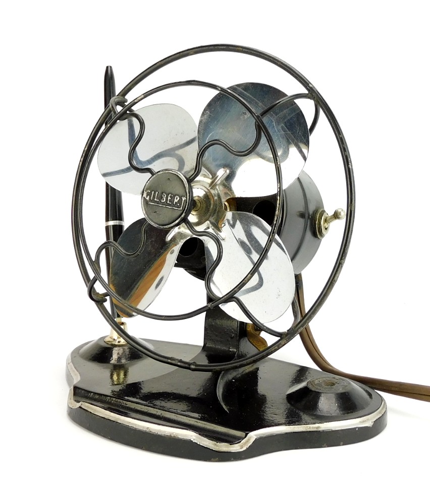 Circa 1935 Gilbert Desk Fan Pen Set - Antique Fan Supply Co