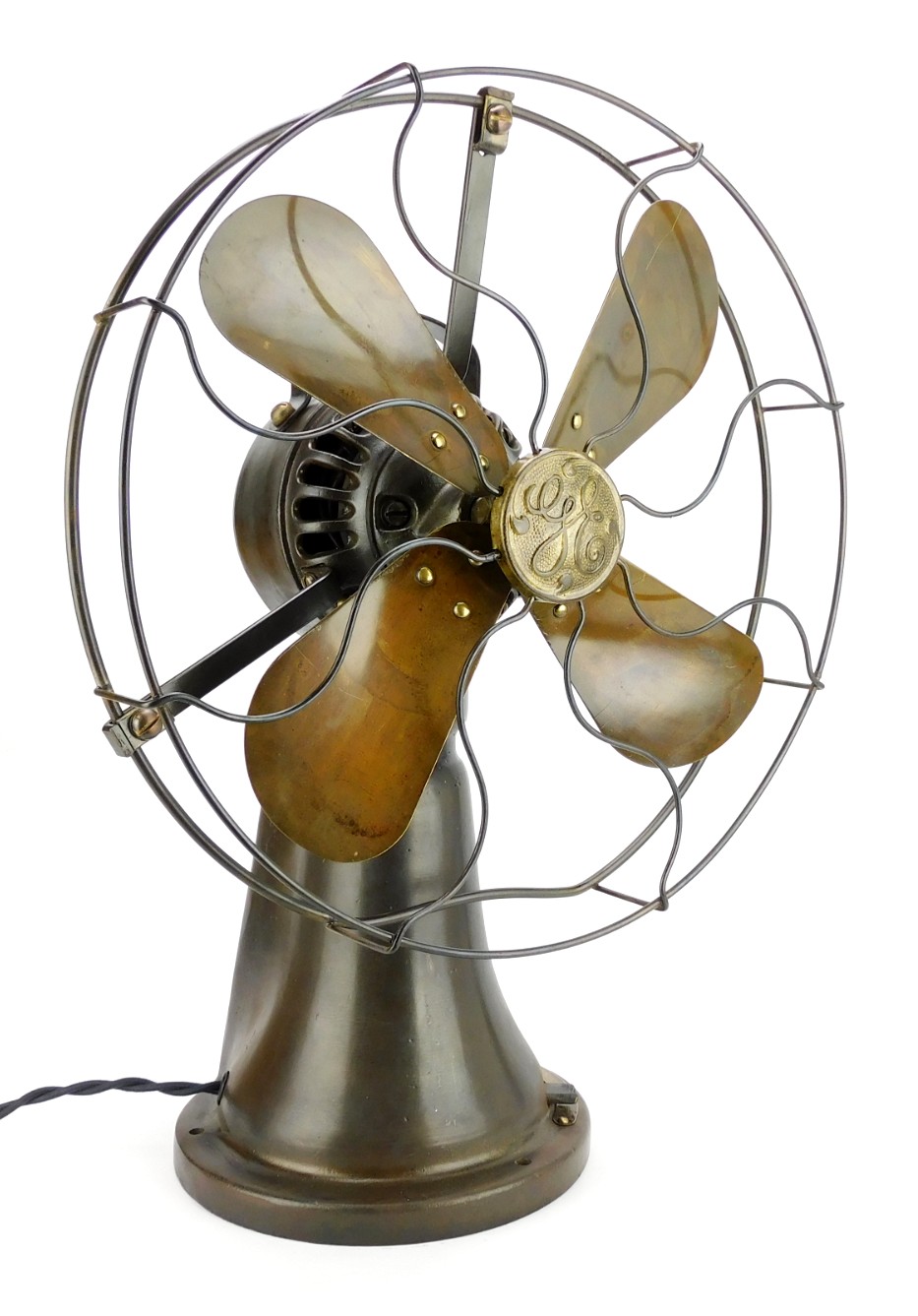 Circa 1920 GE Coin Operated Desk Fan Fully Operational - Antique Fan ...