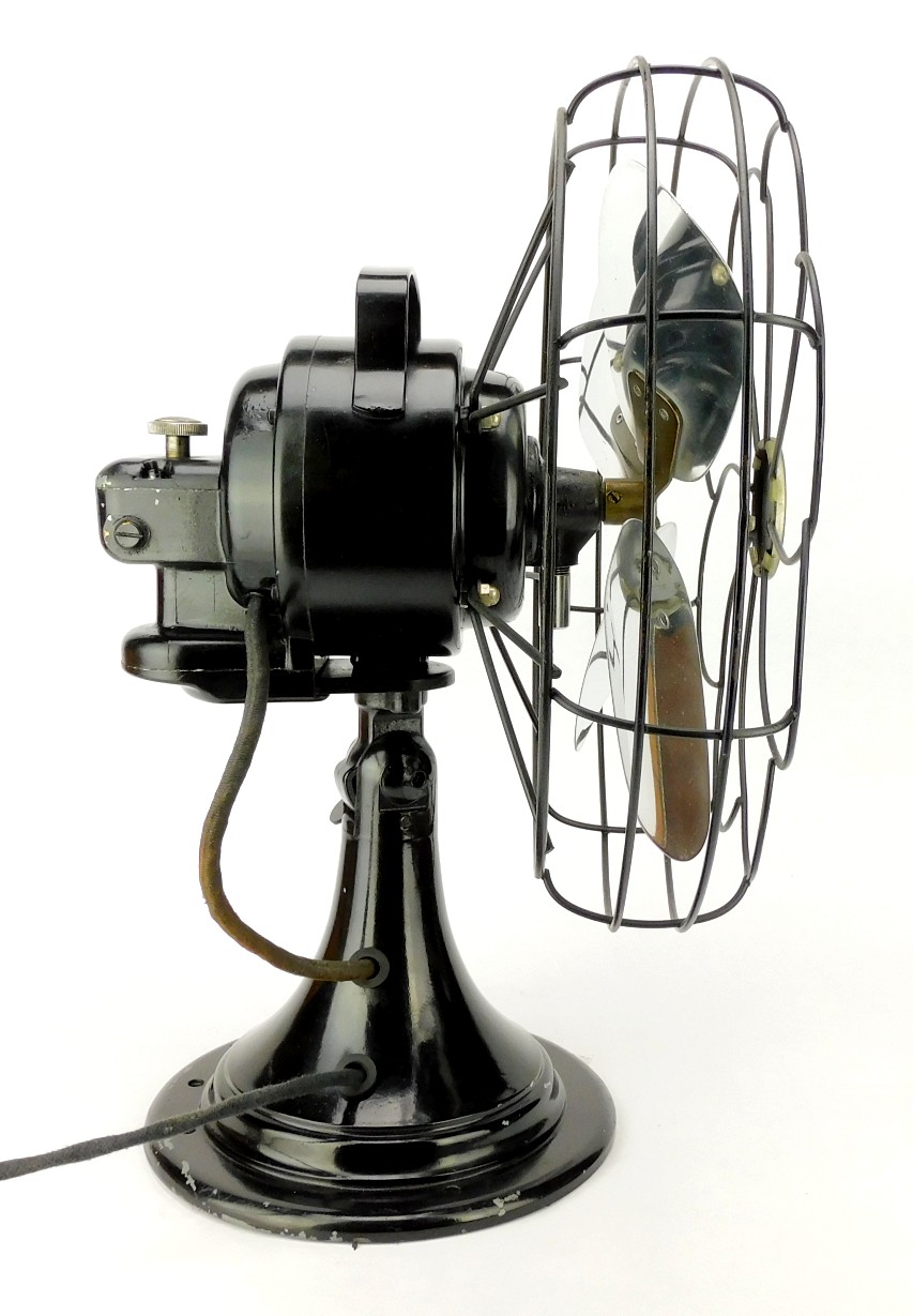Circa 1935 12" Delco Oscillating Desk Fan Original Condition - Antique ...