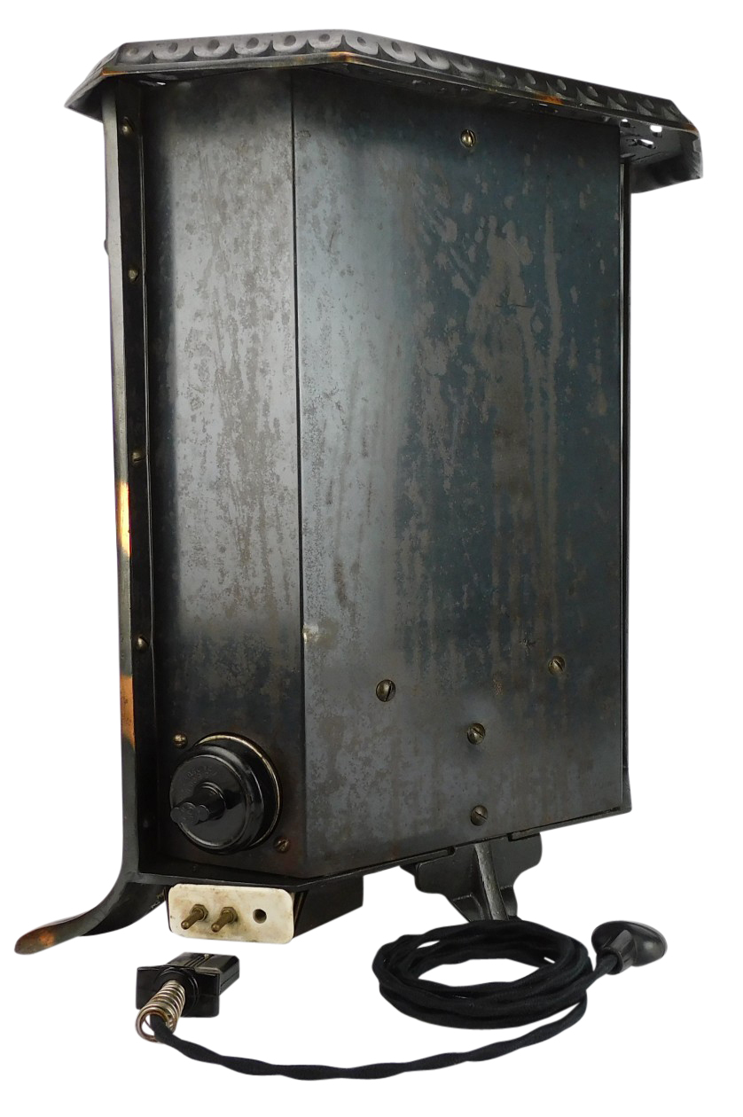 GE Copper Oxide Luminous Radiator Flat Top - Antique Fan Supply Co