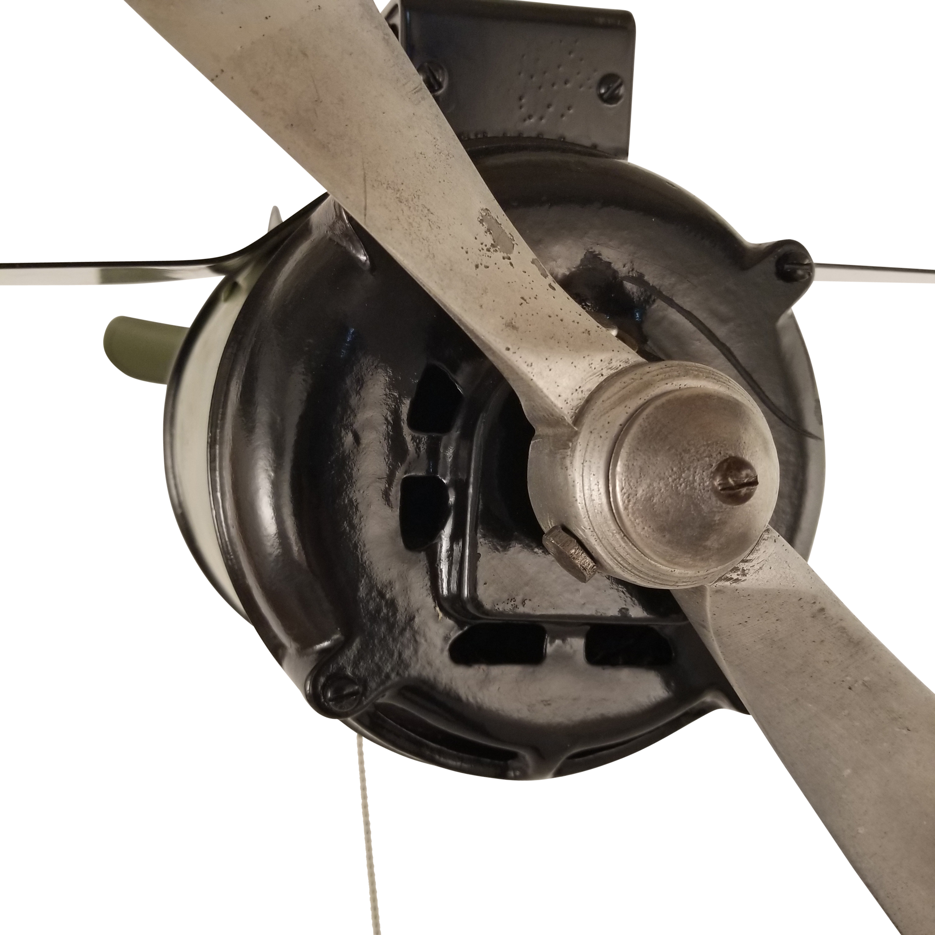 Professionally Restored Army Green and Black Dallas Airplane Fan ...