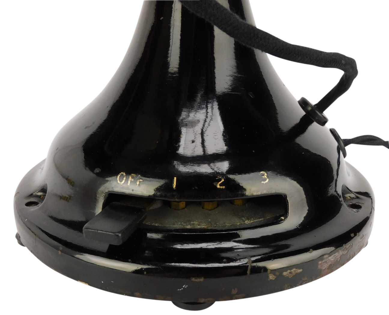 Circa 1910 GE General Electric Big Motor Yoke 12" 6 Blade Incredible ...