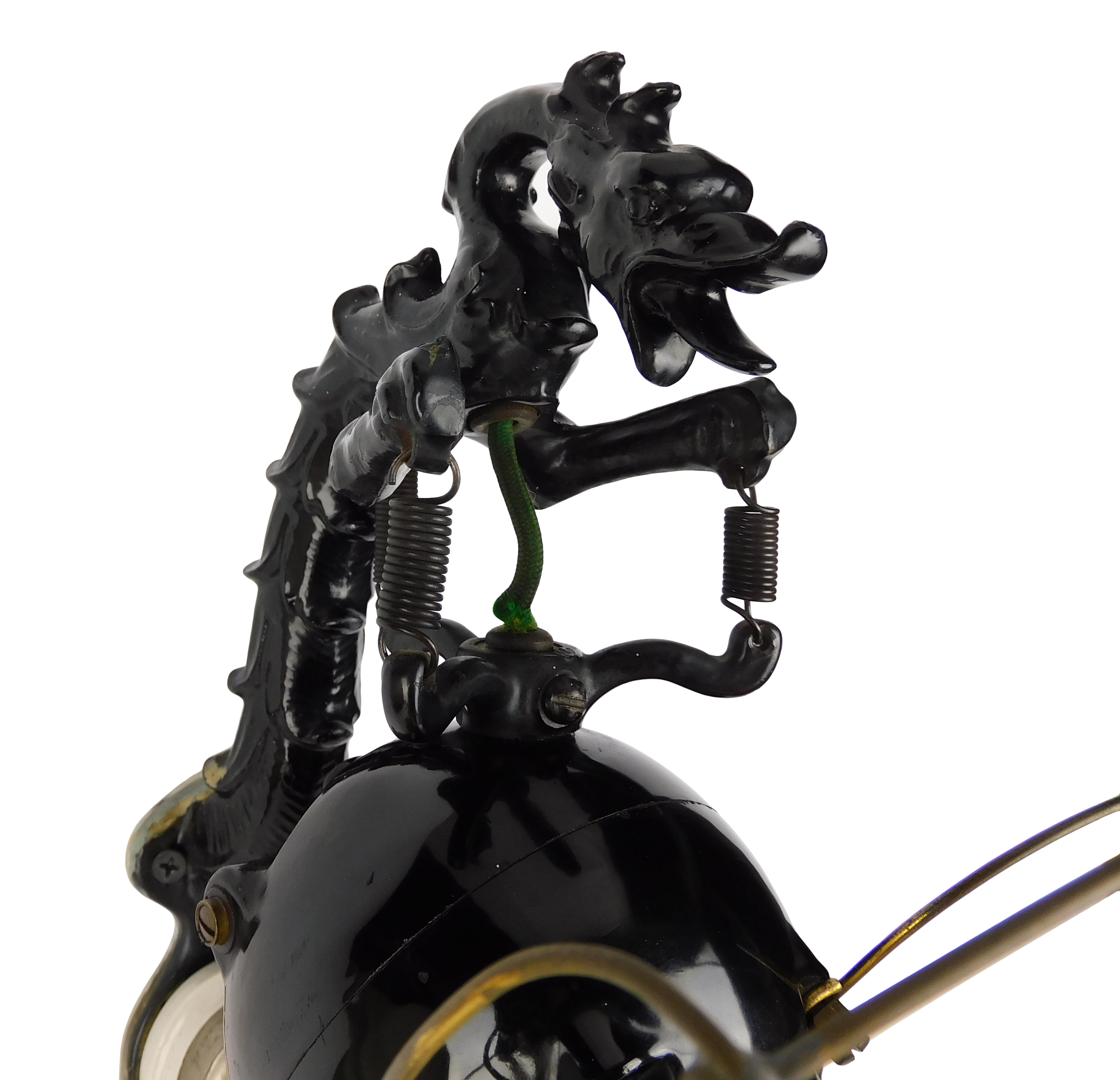 Circa 1918 FWEW Dragon Phone Booth Wall Mounted Fan Great History ...