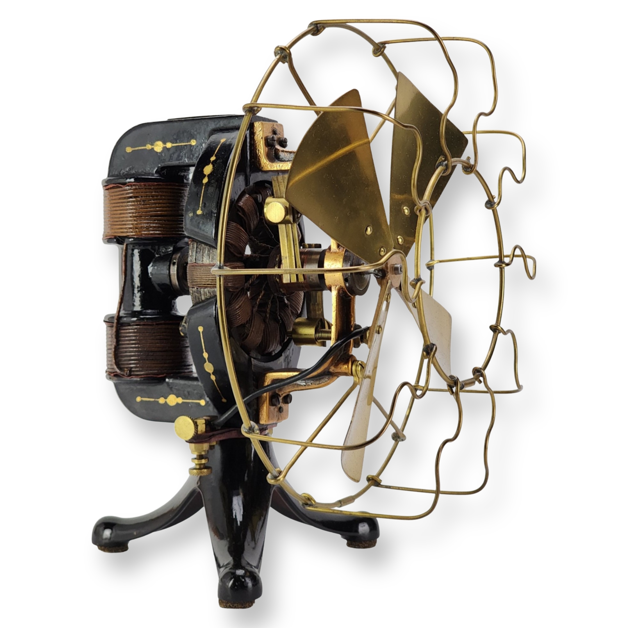 Circa 1900 Edison Battery Fan Beautiful Example from Prominent Edison ...