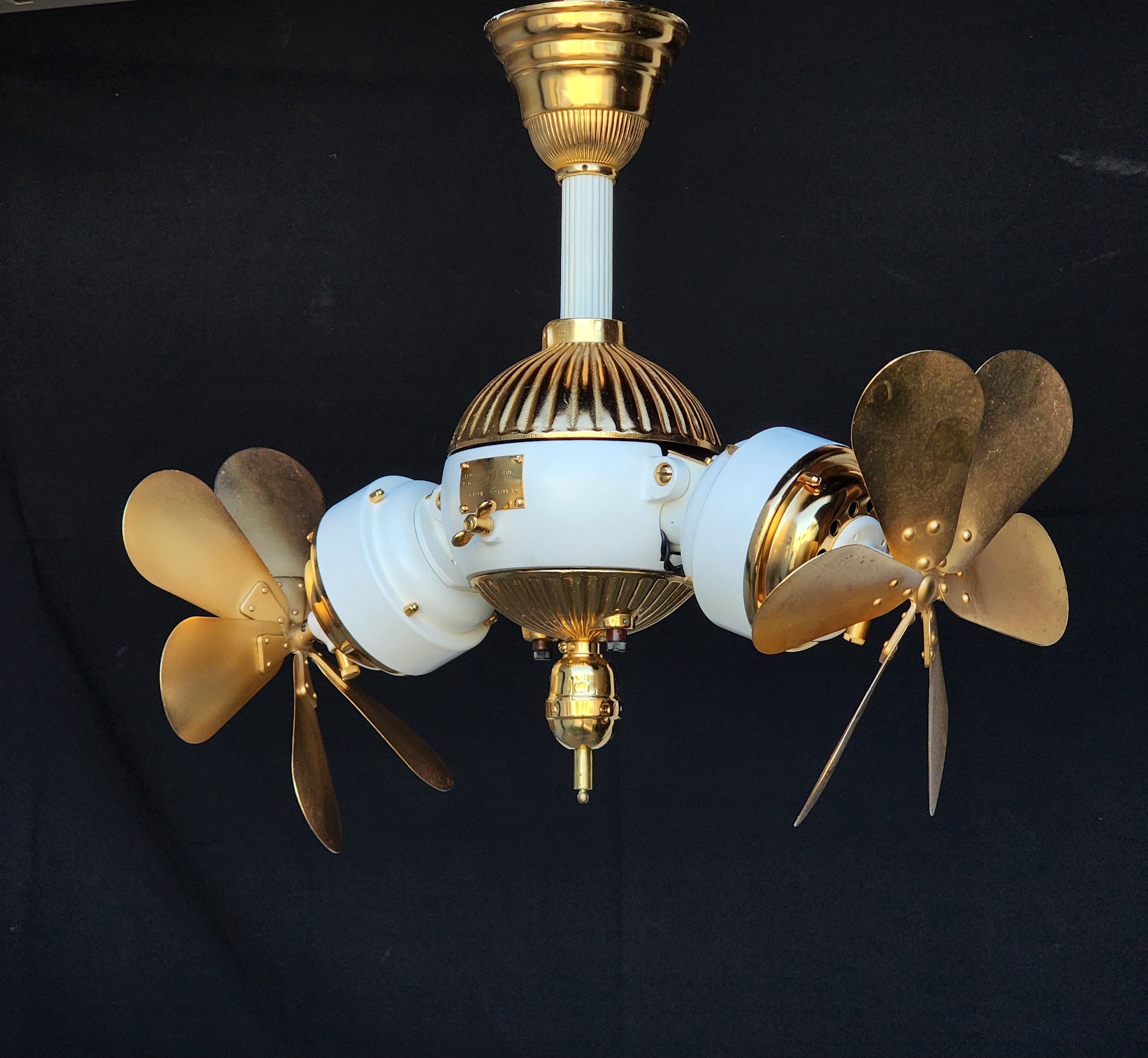 Circa 1920's Professionally Restored Westinghouse Gyro Ceiling Fan by ...