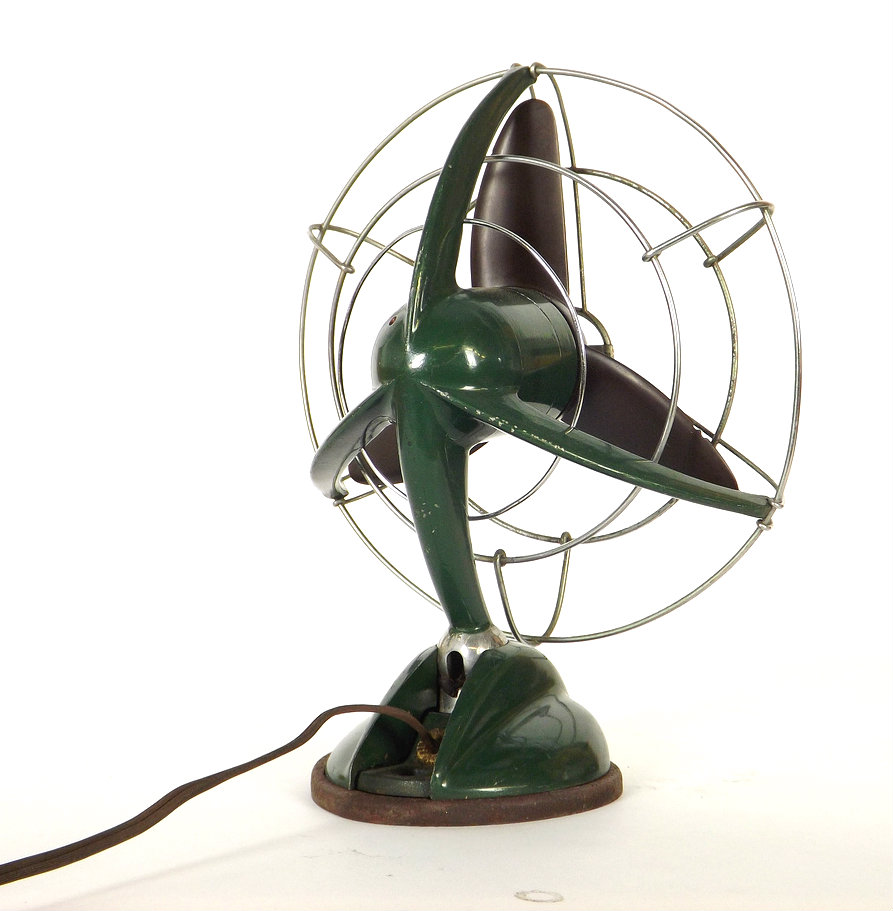 Streamlined Marelli Italy Fan 202 Volt - Antique Fan Supply Co