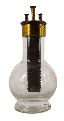 Circa 1880's 6.75" Grenet Cell Glass Battery - Antique Fan Supply Co