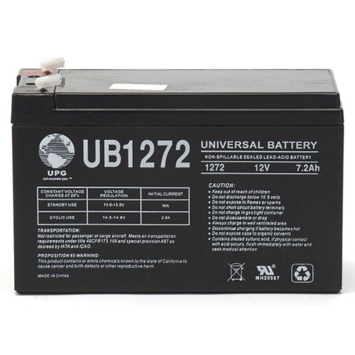 Universal - 12 Volt 7 Ah SLA Battery - UB1270