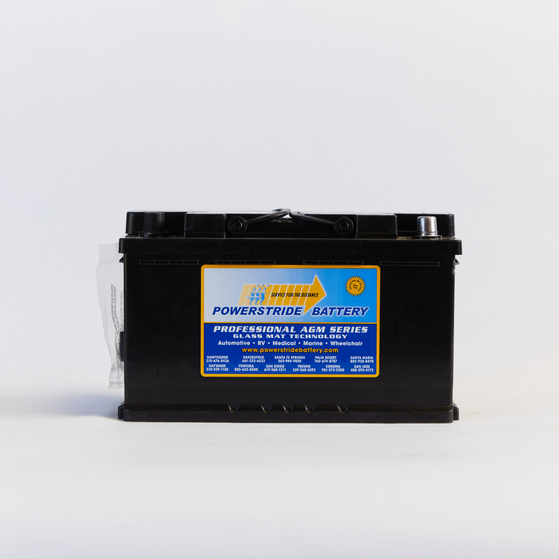 Powerstride Battery - Golf Cart, Motorcycle, Marine and More