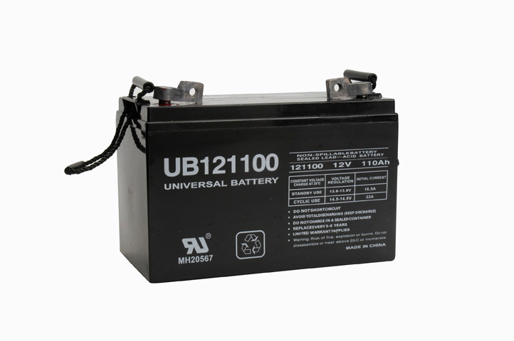 Universal - UB121100 - 12 Volt 110 AmpHr AGM Battery (D5751)