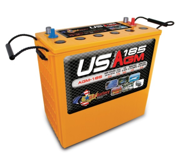 Powerstride - US 250HC XC2 - 6 Volt Industrial Battery