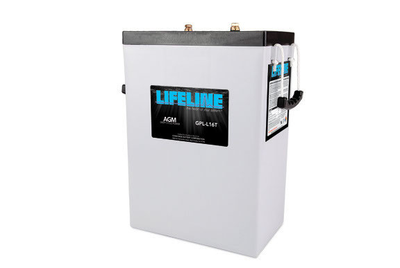 Powerstride - US L16HC XC2 - 6 Volt 420 Ah Aerial Lift Industrial Battery