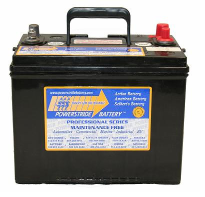 Powerstride - Group 27 - 12 Volt Deep Cycle Marine Battery - 27TM