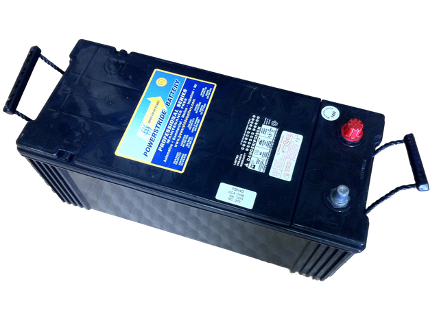 Powerstride - 6TMF Military Ordinance Battery - Maintenance Free 6TL ...