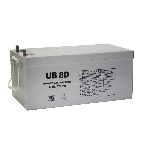 Uiversal - 12 Volt 100 Ah Gel Cell Sealed Lead Acid Battery