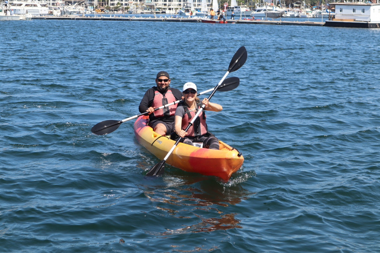 Learn to kayak class