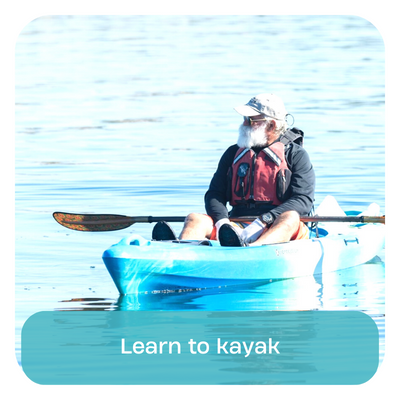 Learn to kayak class