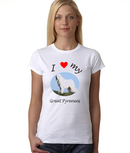 I Love my Great Pyrenees - Shirt - NuWaka Shop