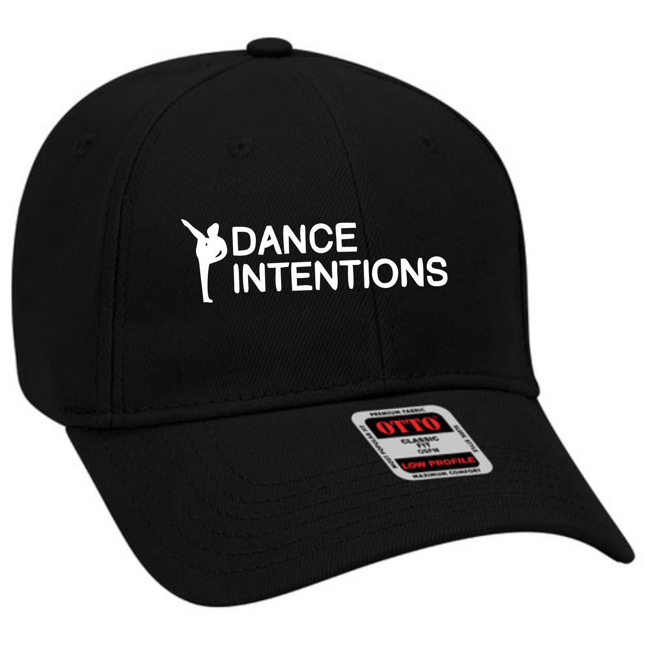 Dance Intentions Black ball cap