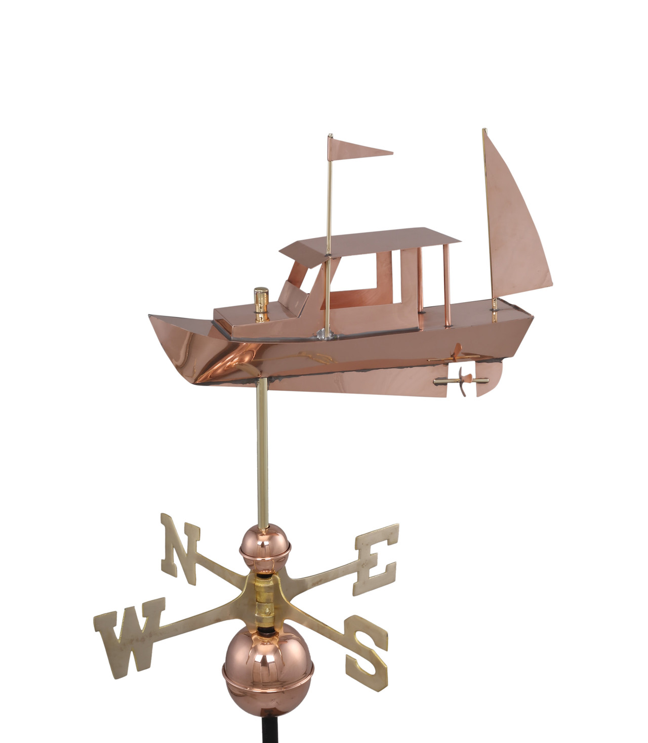 Lobster Boat Weathervane Eastcoast Weathervanes