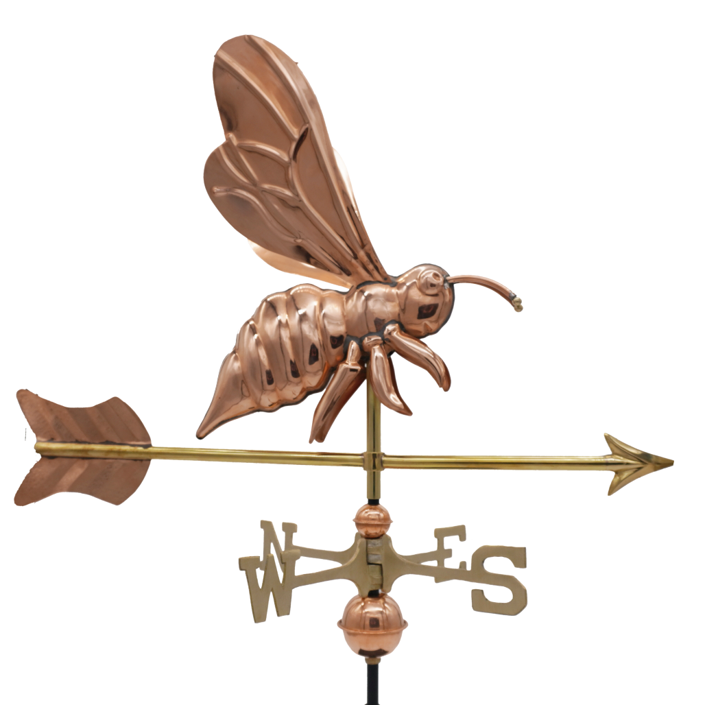 Small Bee Weathervane at East Coast Weathervanes Best Prices