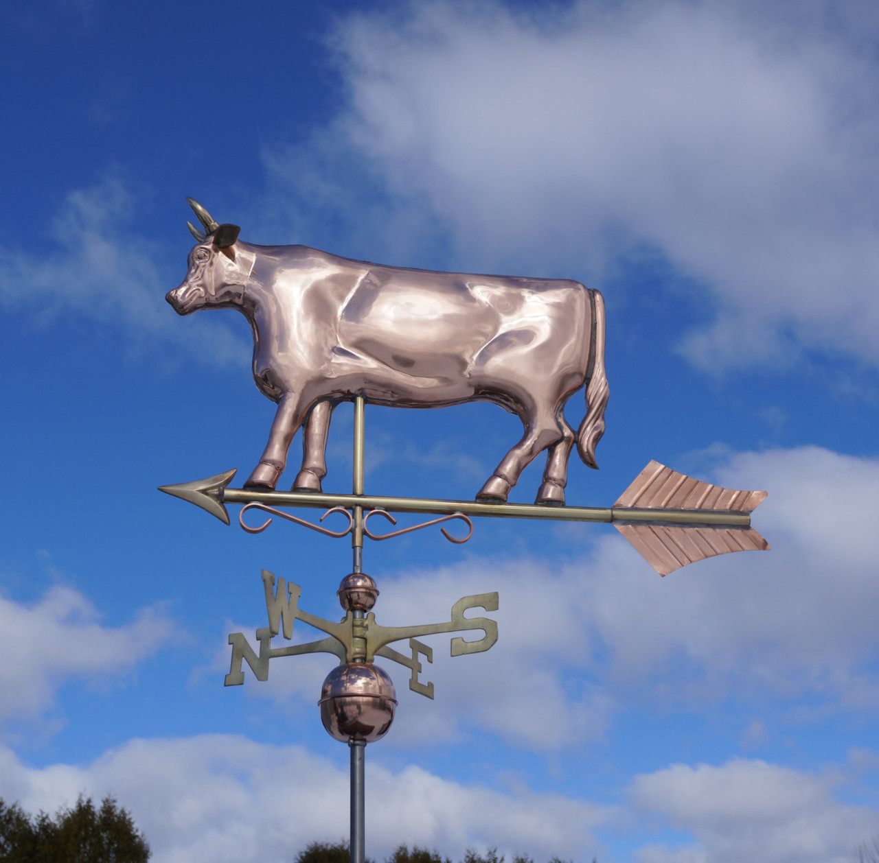 Large Premium Bull Weathervane at Weathervanes of Maine