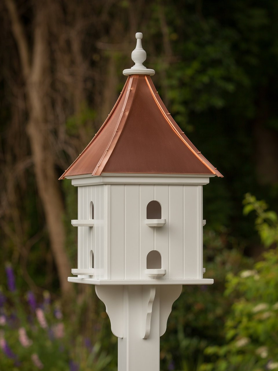 14"W x 36"H - Square Purple Martin House with Perches Eastcoast ...