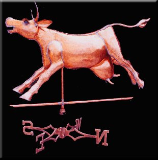 Happy Cow Weathervane Eastcoast Weathervanes