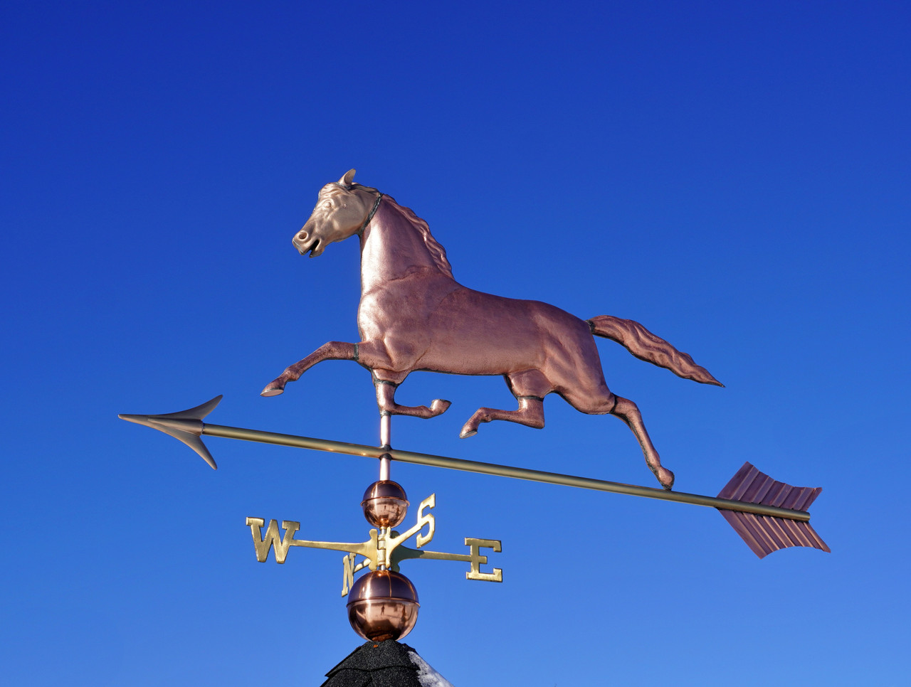 Antique Replica Large Horse Weathervane at Weathervanes of Maine