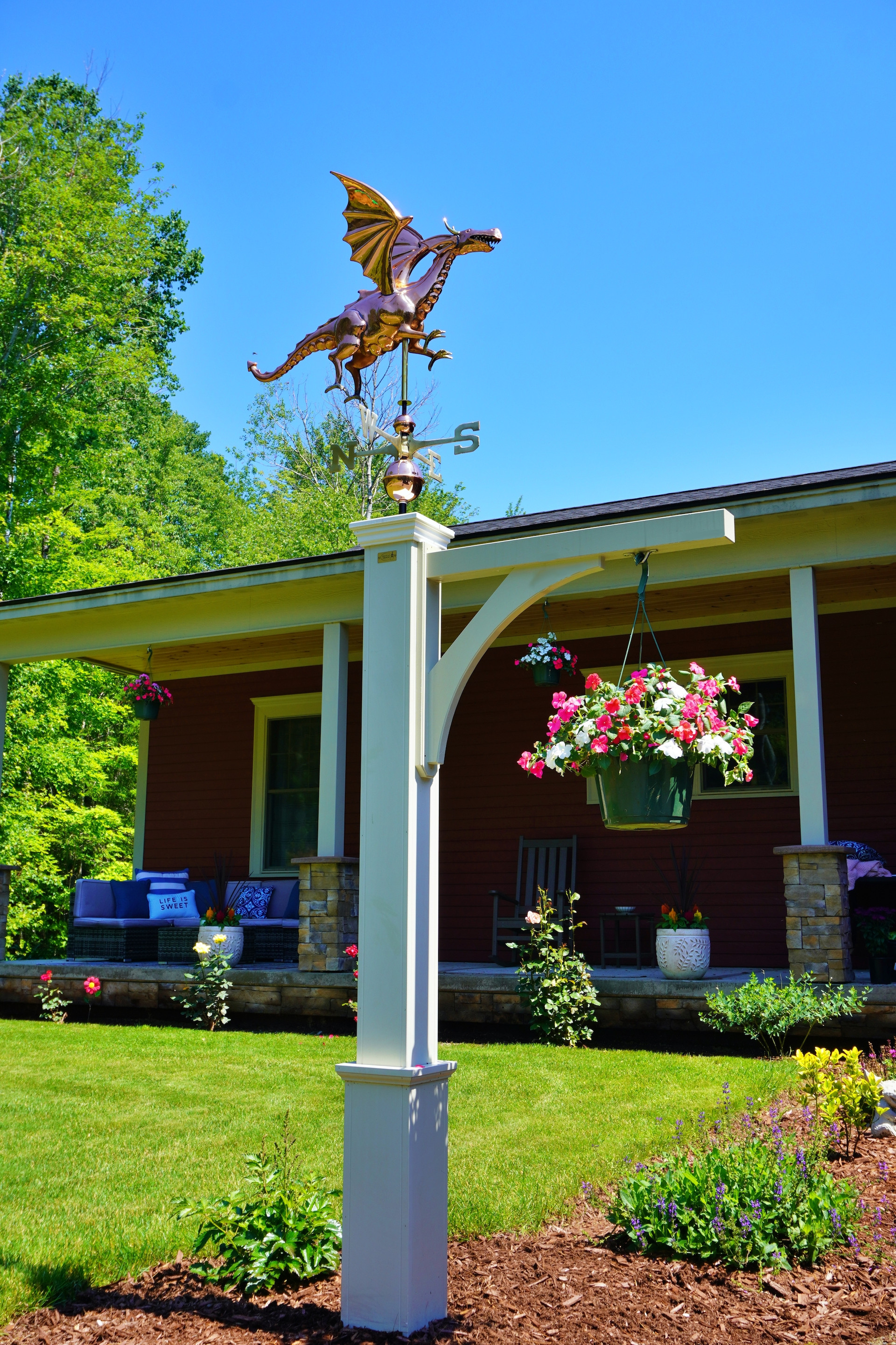 Dragon Weathervane Eastcoast Weathervanes