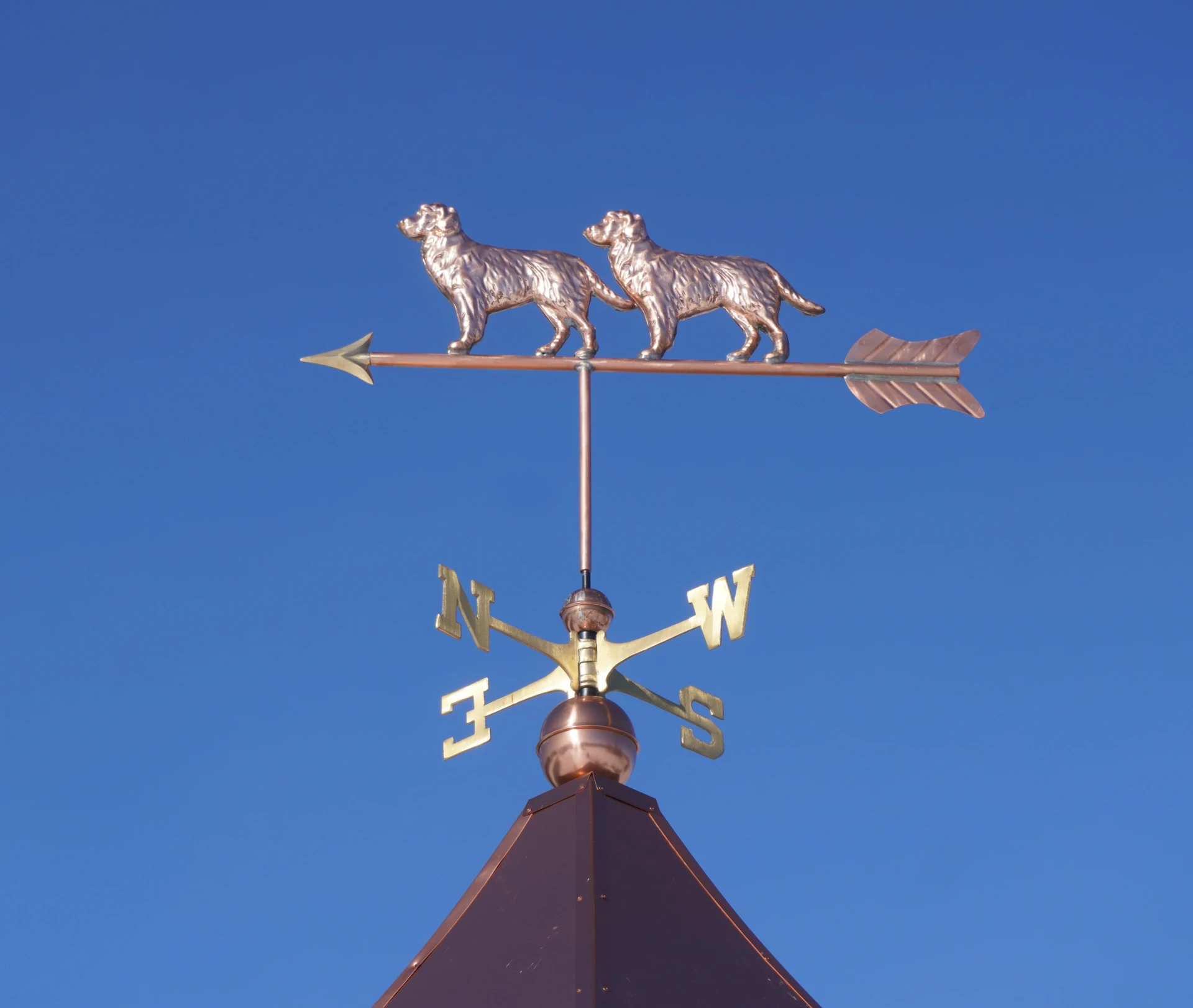 Full Bodied Golden Retriever Weathervane Eastcoast Weathervanes