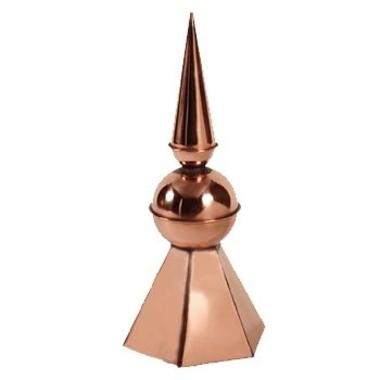 Highland Finial with Square Cap Eastcoast Weathervanes
