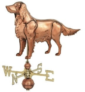 Full Bodied Golden Retriever Weathervane Eastcoast Weathervanes
