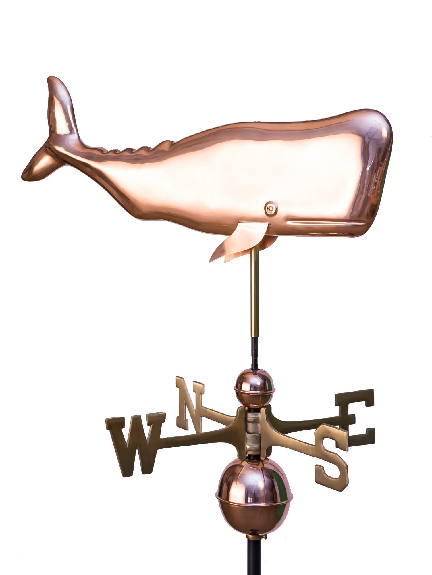 Large Whale Weathervane at Weathervanes of Maine