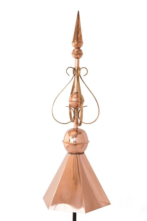 Copper Finials | Rootop Finials | Turret Finials and Spires | Copper Roof Spires