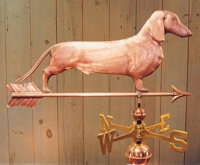 Dachshund Weathervane at Weathervanes of Maine