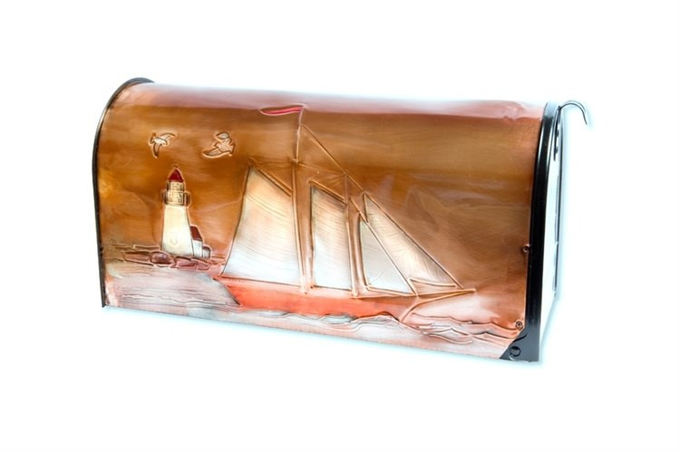 Rural Dragonfly Copper Mailbox Eastcoast Weathervanes