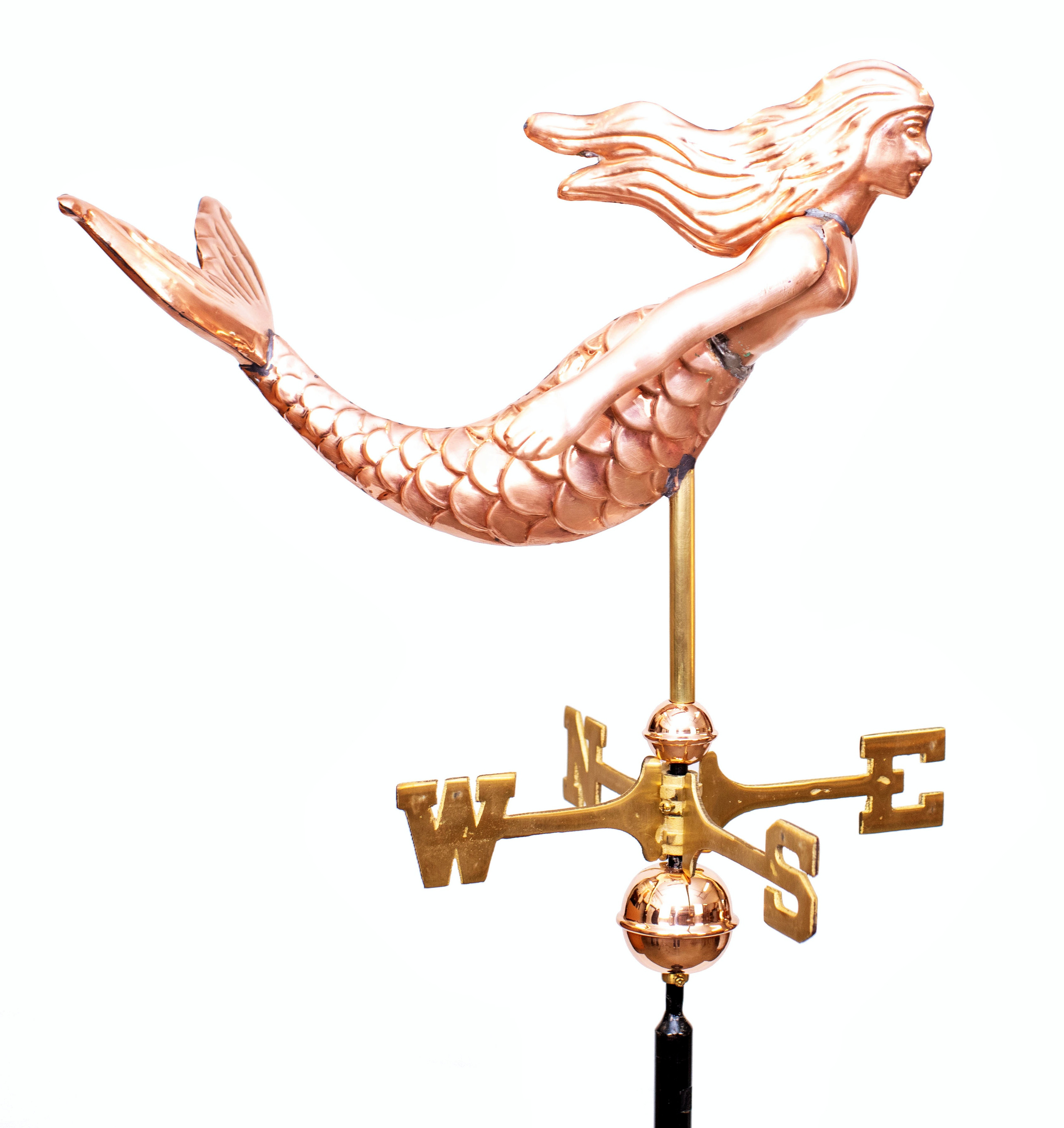 Small Mermaid Weathervane Eastcoast Weathervanes