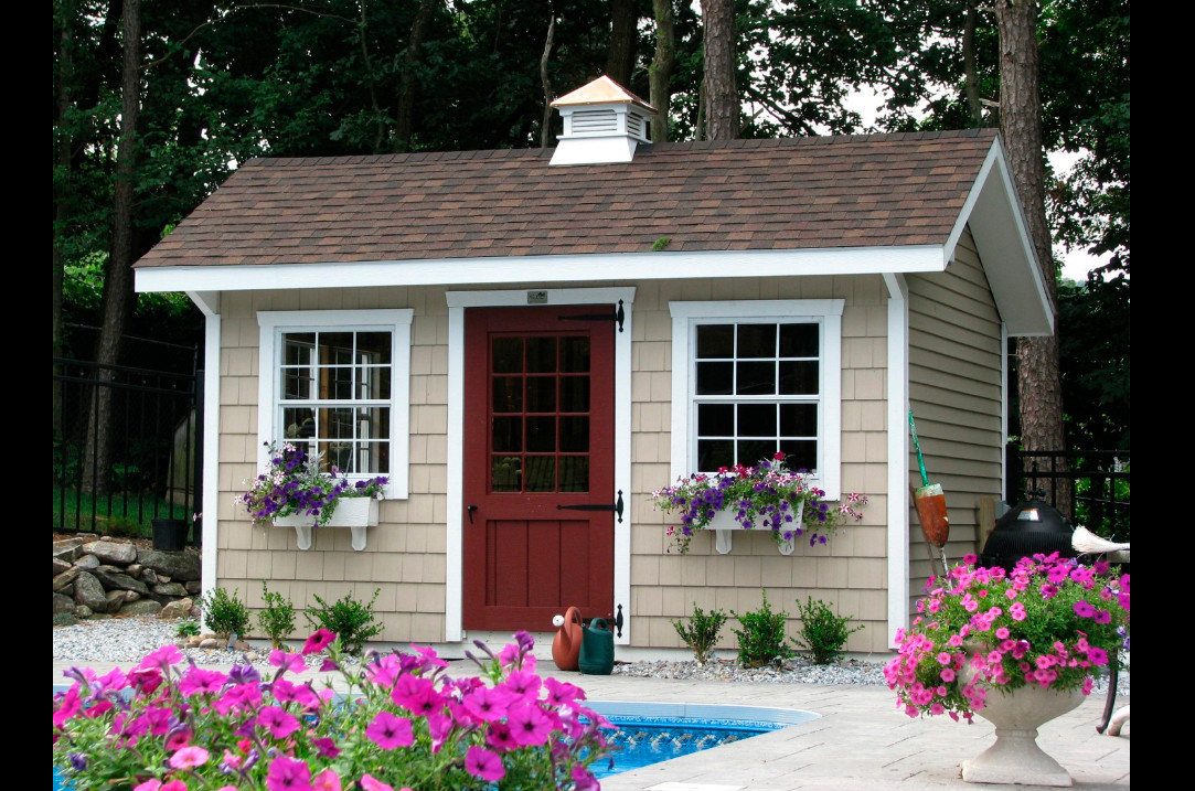Shed cupola louvers straight roof Eastcoast Weathervanes