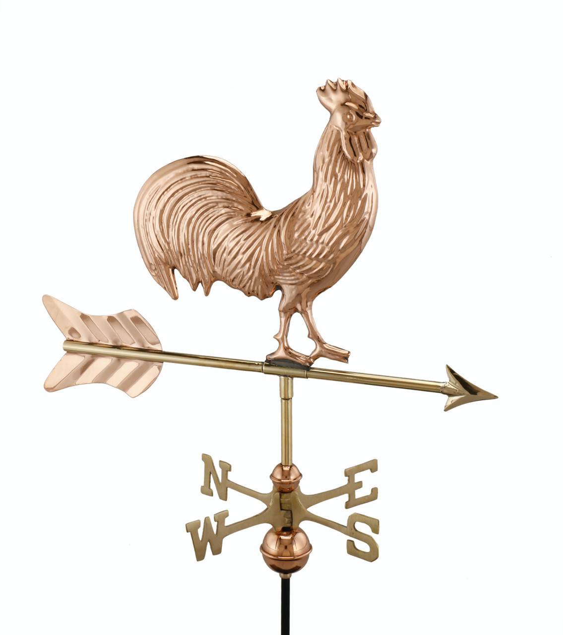 Chanticleer Rooster Weathervane Eastcoast Weathervanes