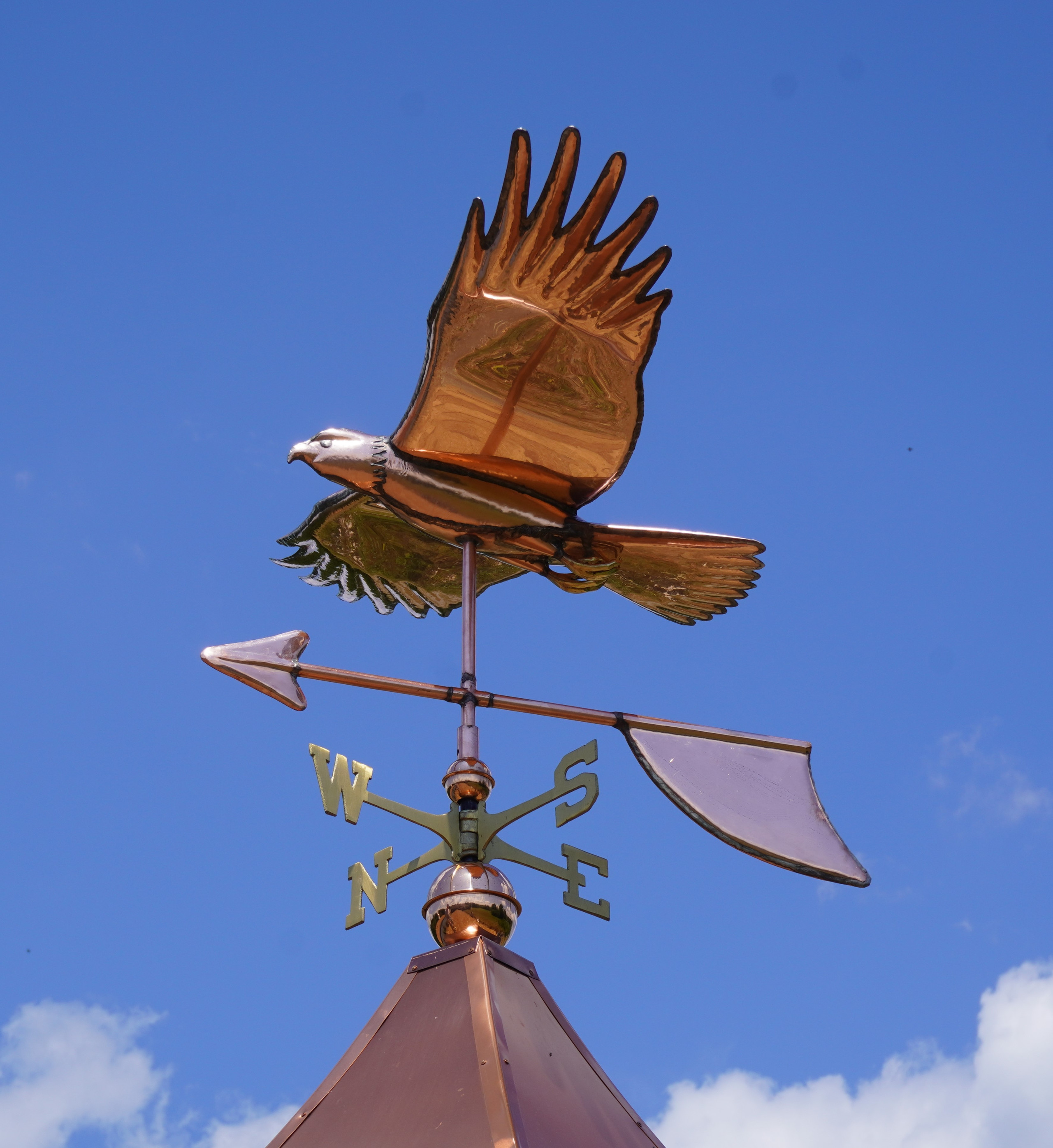 Soaring Hawk Weathervane 1 Eastcoast Weathervanes