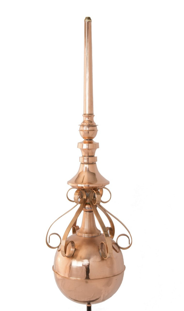 Copper Finials | Rootop Finials | Turret Finials and Spires | Copper ...