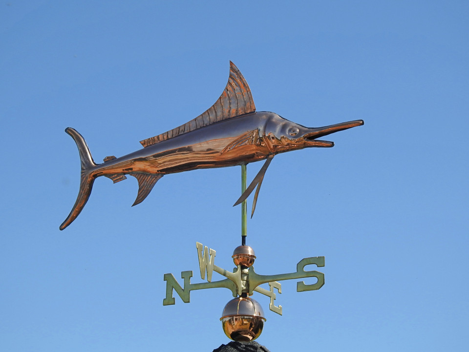 Train Weathervane 1 at Weathervanes of Maine