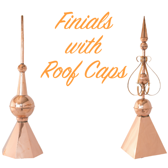 Copper Finials | Rootop Finials | Turret Finials and Spires | Copper ...