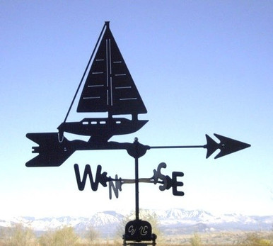 Sailboat Weathervane Eastcoast Weathervanes