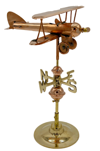 Bi Plane Mini Small Weathervane Kit - Eastcoast Weathervanes