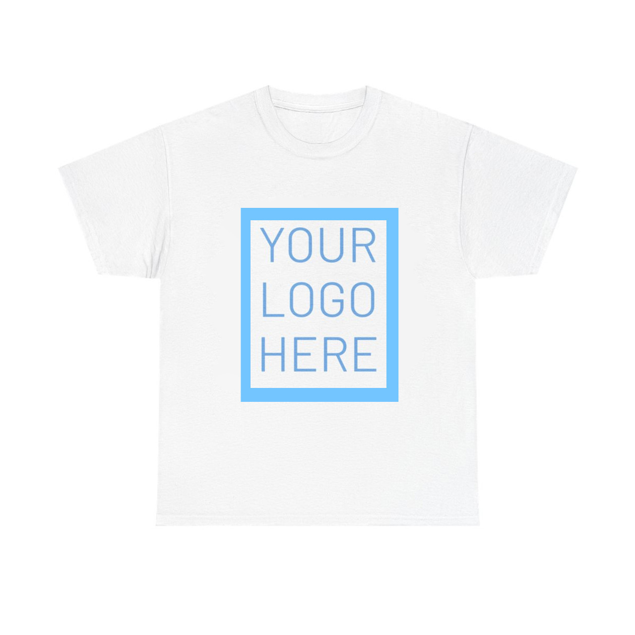 Custom Unisex Tee - Large Logo - Print it Smart